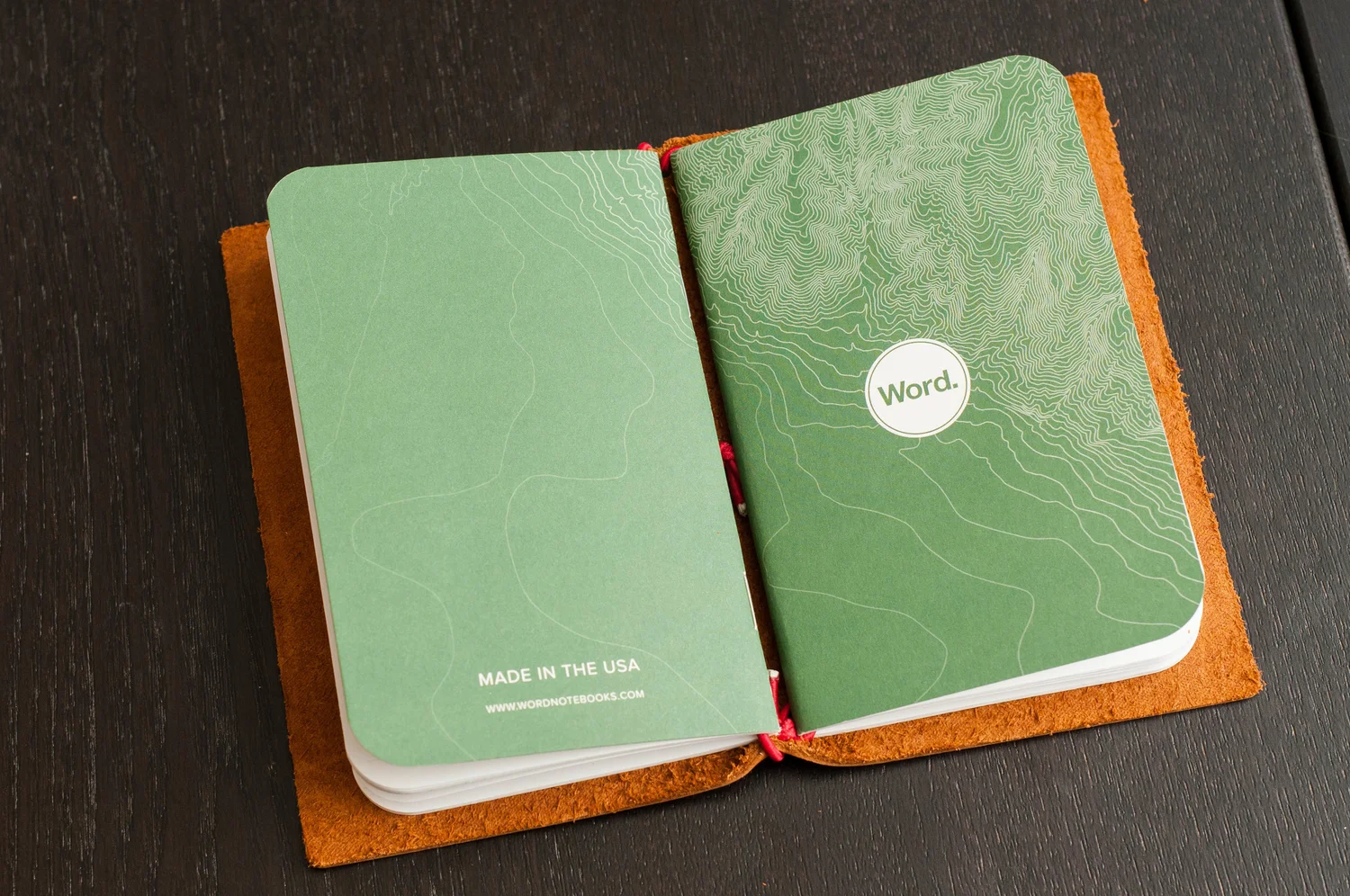 Word Notebooks Leather Notebook Jacket Review — The Pen Addict