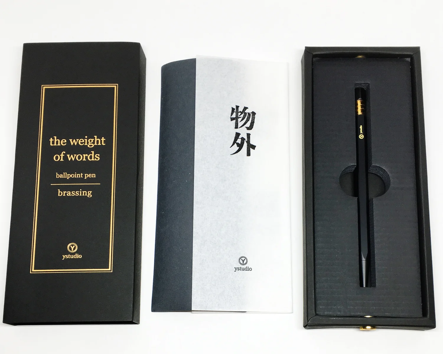 ystudio Brassing Ballpoint Pen Review — The Pen Addict