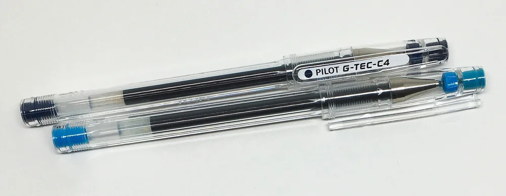 Pilot G-Tec-C Navy And Turquoise Review — The Pen Addict