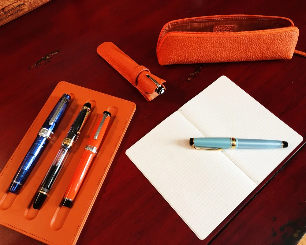 Lucrin Leather Pen Accessories Review — The Pen Addict