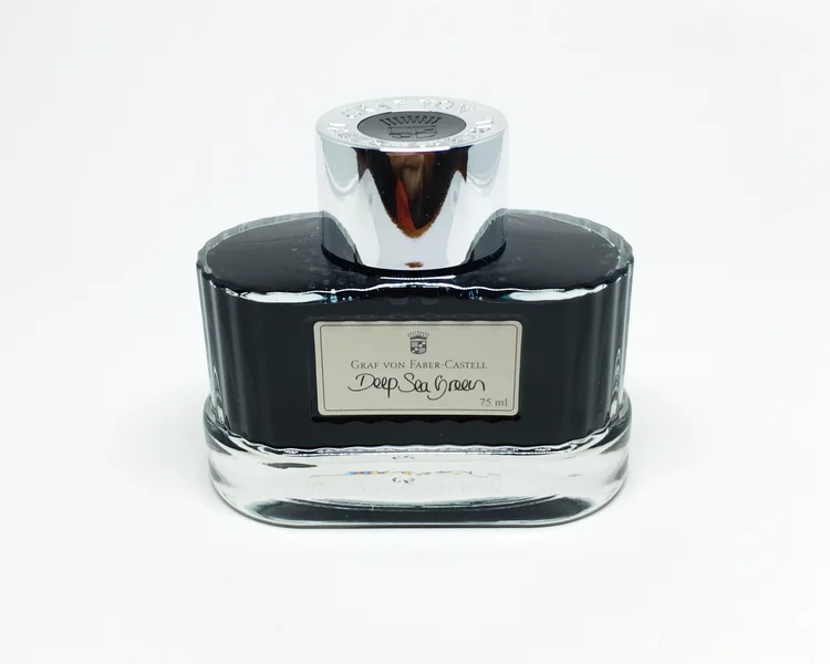 Graf Von Faber-Castell Deep Sea Green Ink Review — The Pen Addict