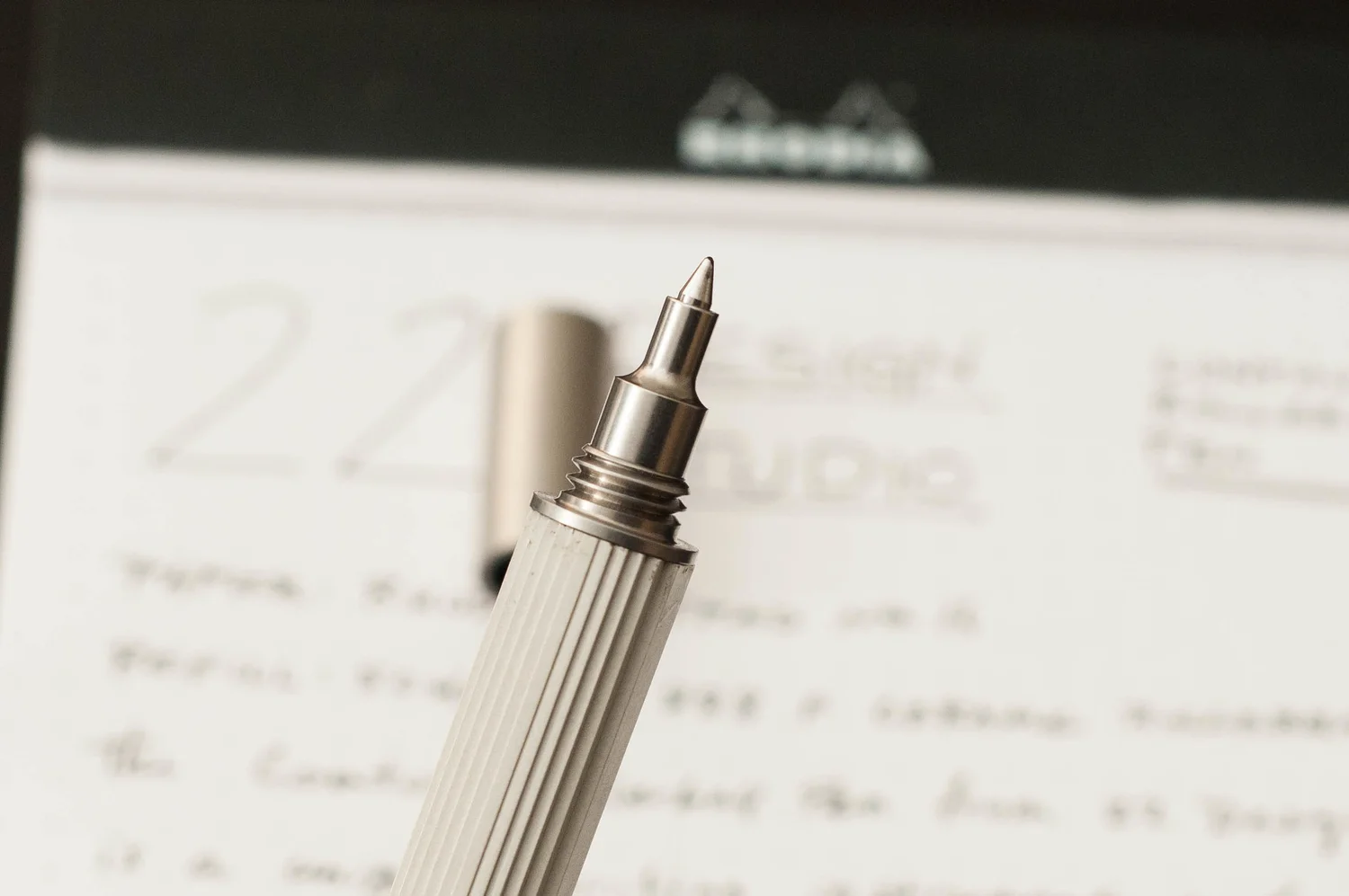22 Design Studio Contour Concrete Rollerball Review — The Pen Addict
