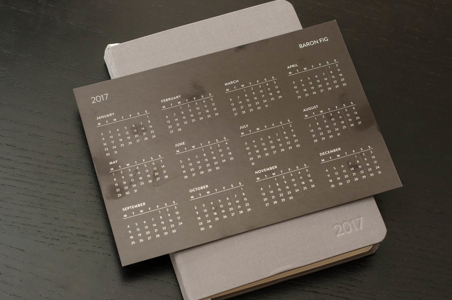 Baron Fig 2017 Planner Review — The Pen Addict