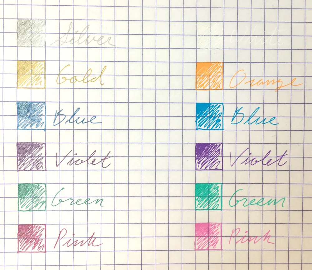 Pilot Juice Up Metallic And Pastel Gel Ink Pen Review — The Pen Addict