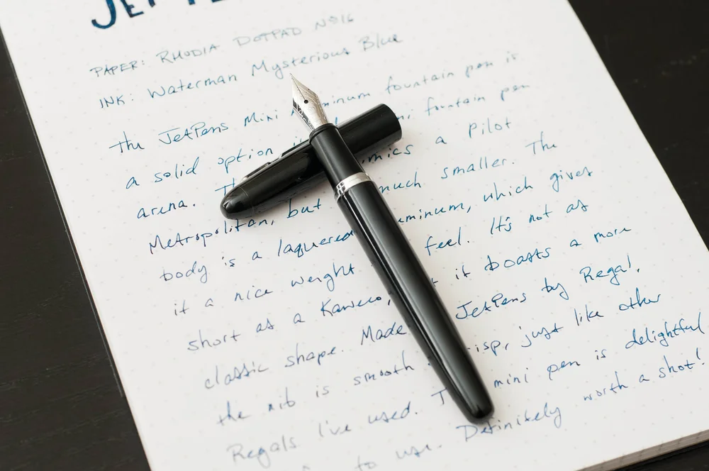 JetPens Mini Aluminum Fountain Pen Review — The Pen Addict