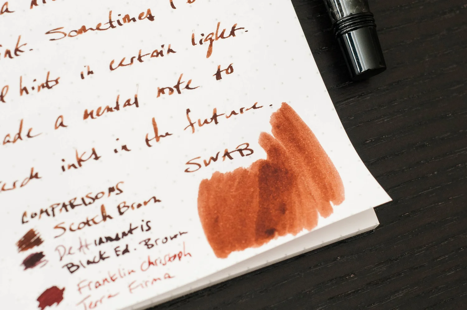 Monteverde Scotch Brown Ink Review — The Pen Addict