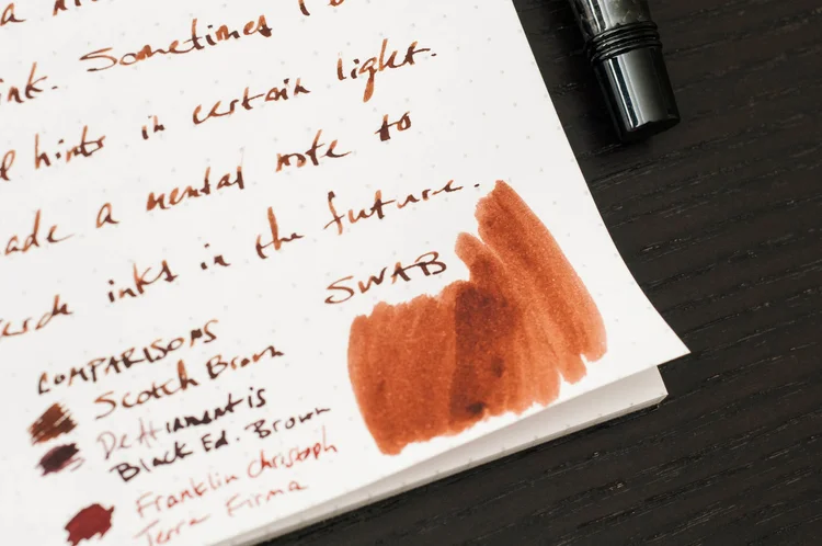 Monteverde Scotch Brown Ink Review — The Pen Addict