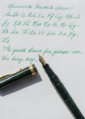 Monteverde Yosemite Green Ink: A Review — The Pen Addict