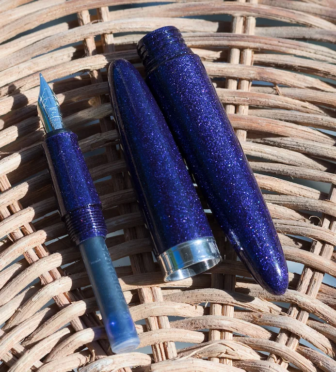Benu Purple Night Silver Fountain Pen: A Review — The Pen Addict