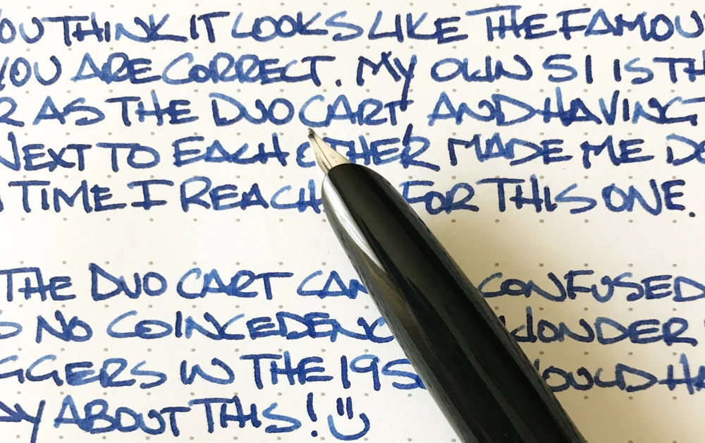 Aurora Duo Cart Fountain Pen Review — The Pen Addict