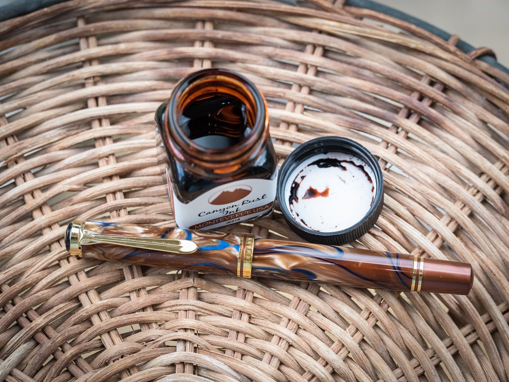 Monteverde Canyon Rust Ink: A Review — The Pen Addict