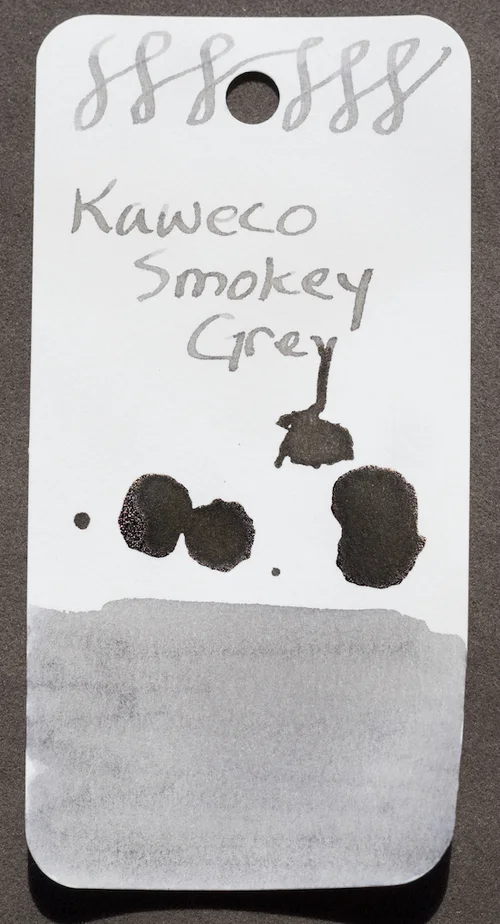 Kaweco Smokey Grey Ink Review — The Pen Addict