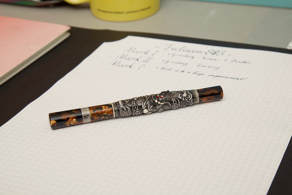 Fuliwen 803: An innovator of High-end Modern Chinese Pen — The Pen Addict