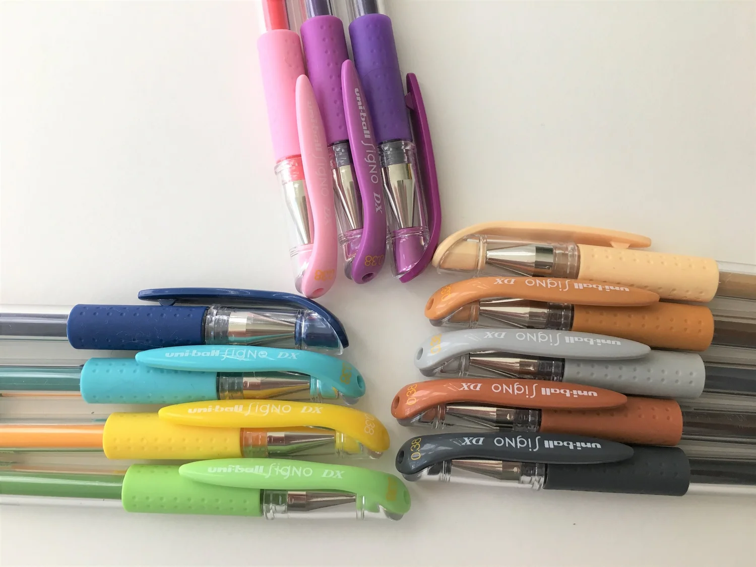 Uni-Ball Signo DX Twelve New Colors Review — The Pen Addict