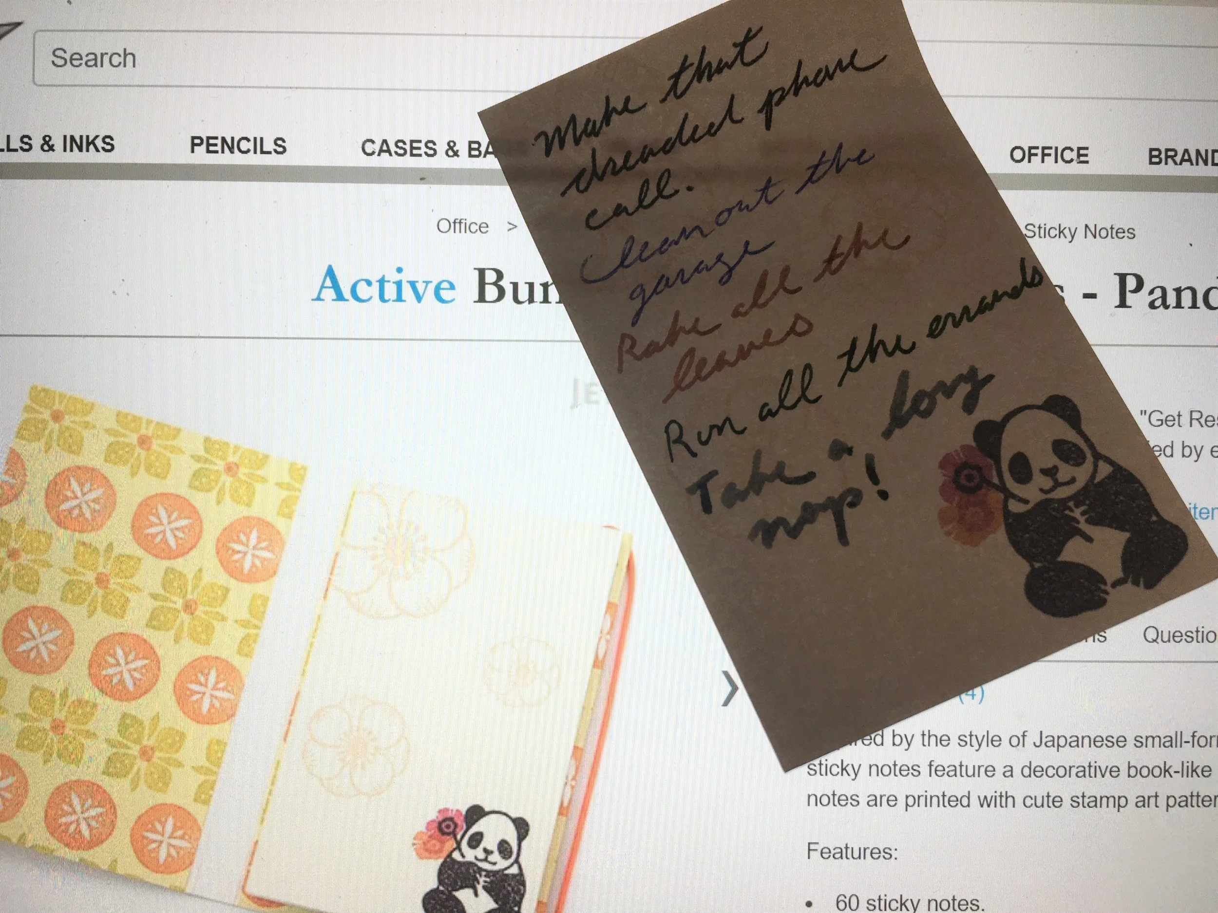 Active Bunko Book Sticky Notes Review — The Pen Addict