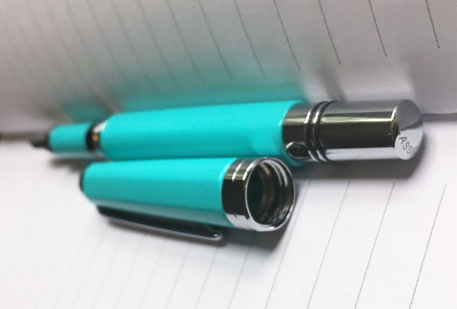 TWSBI Classic Turquoise Fountain Pen Review — The Pen Addict