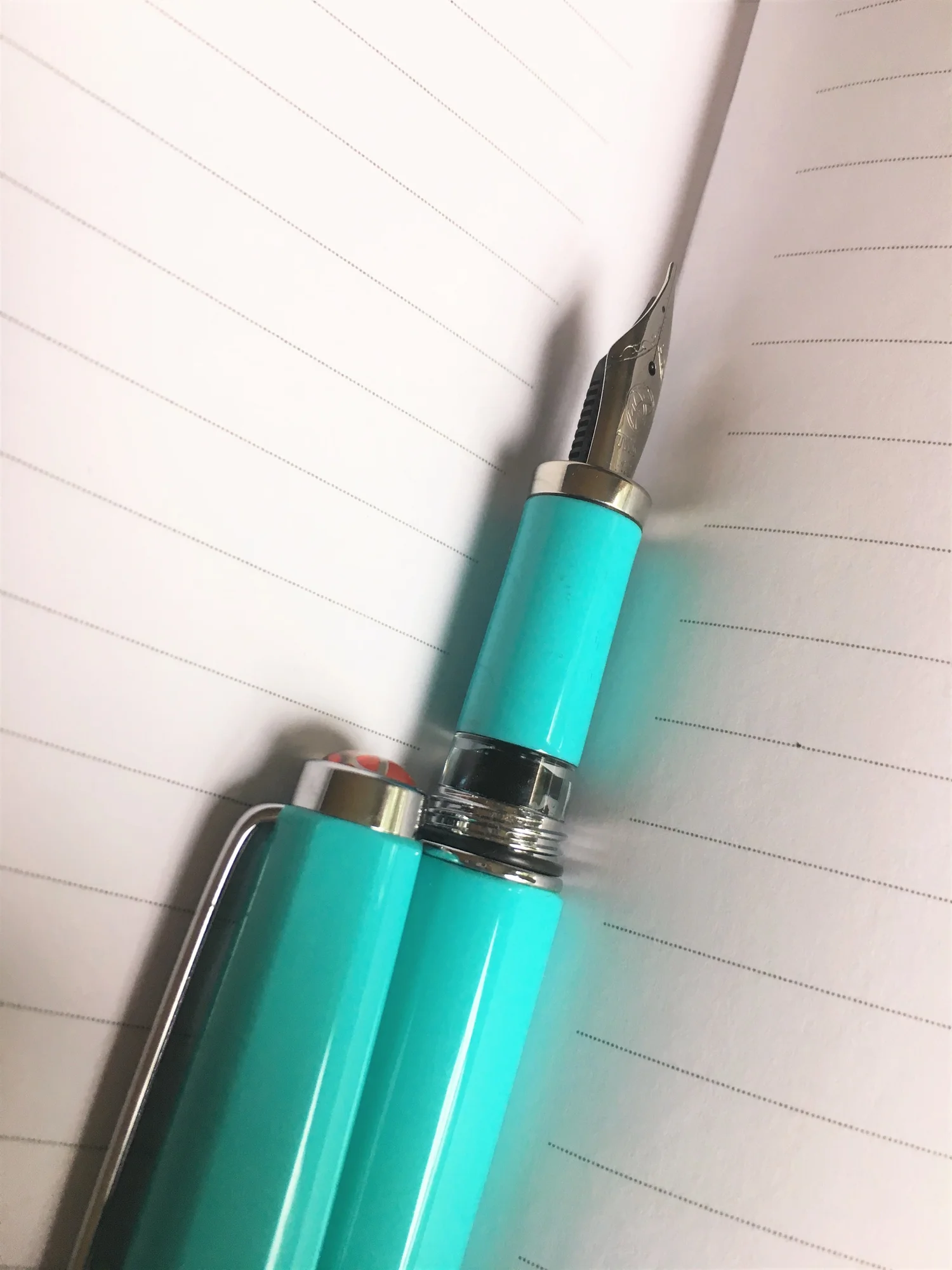 TWSBI Classic Turquoise Fountain Pen Review — The Pen Addict