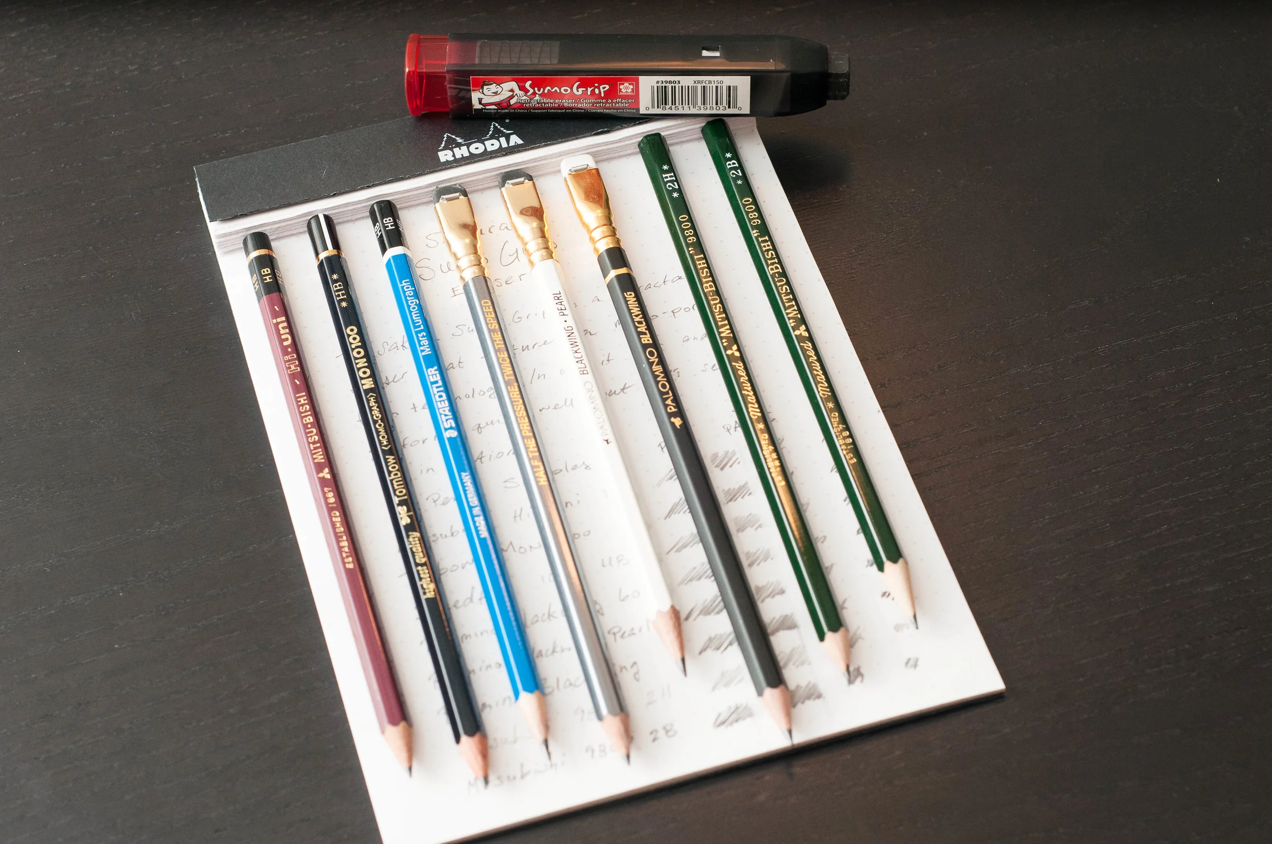 Sakura Sumo Grip Retractable Eraser Review — The Pen Addict