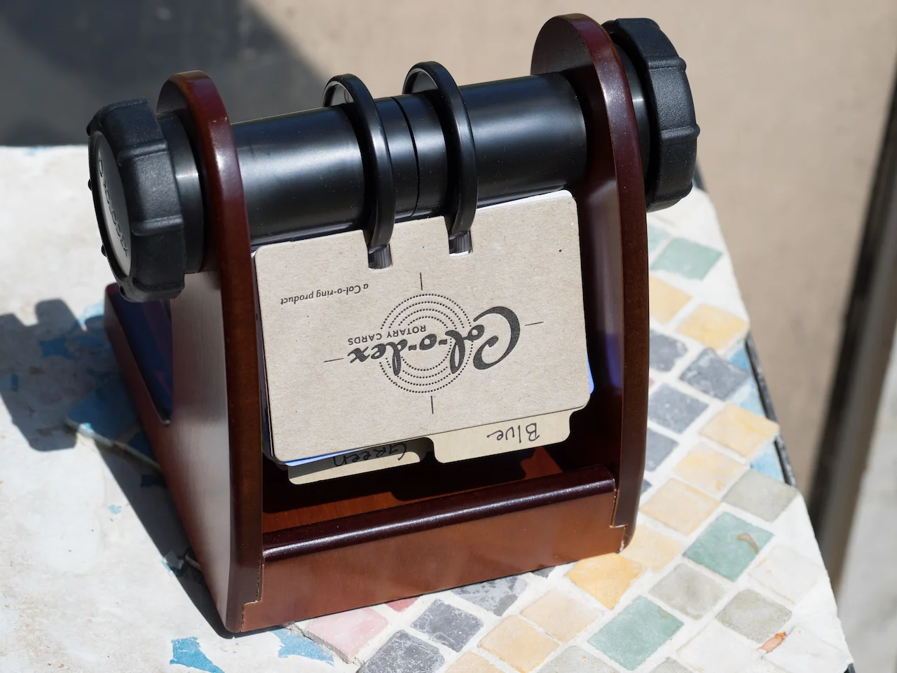 Col-o-dex Rotary Cards: A Review — The Pen Addict