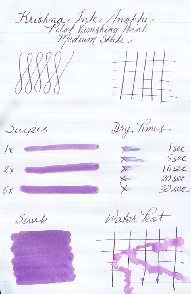 Krishna Ink Anokhi: A Review — The Pen Addict