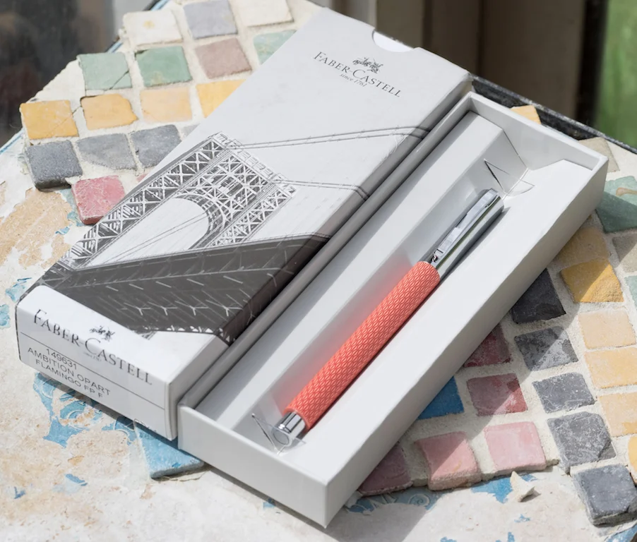 Faber-Castell Design Ambition Op-Art Flamingo Limited Edition Fountain ...