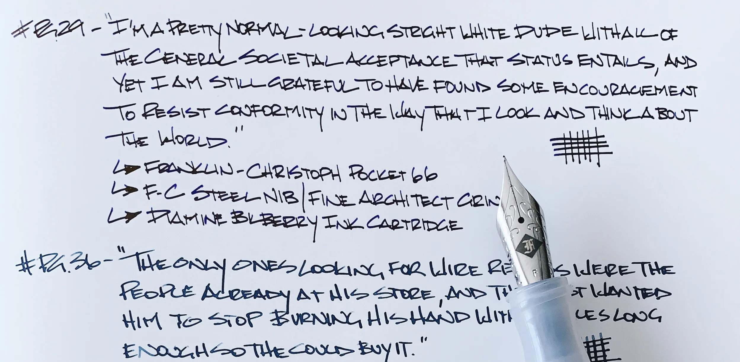 NibGrinder Micro Architect Nib Grind Review — The Pen Addict