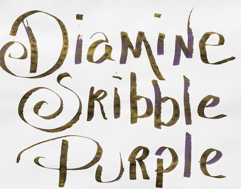 Diamine Scribble Purple Ink: A Review — The Pen Addict