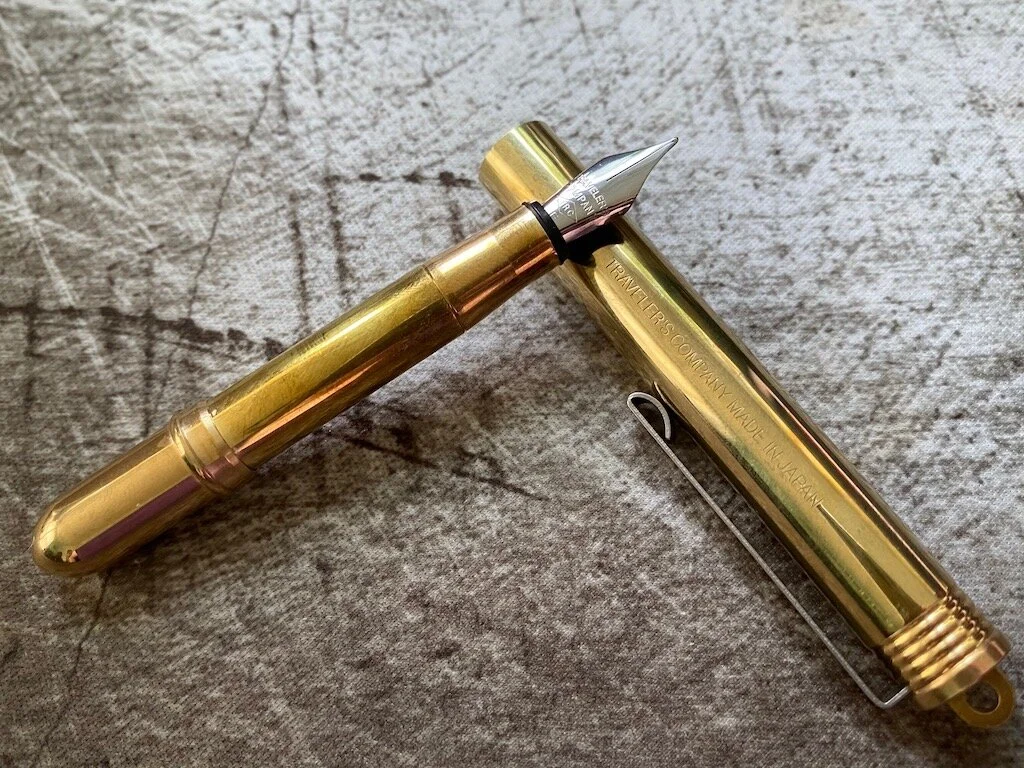 Traveler's Company Brass Fountain Pen Review — The Pen Addict