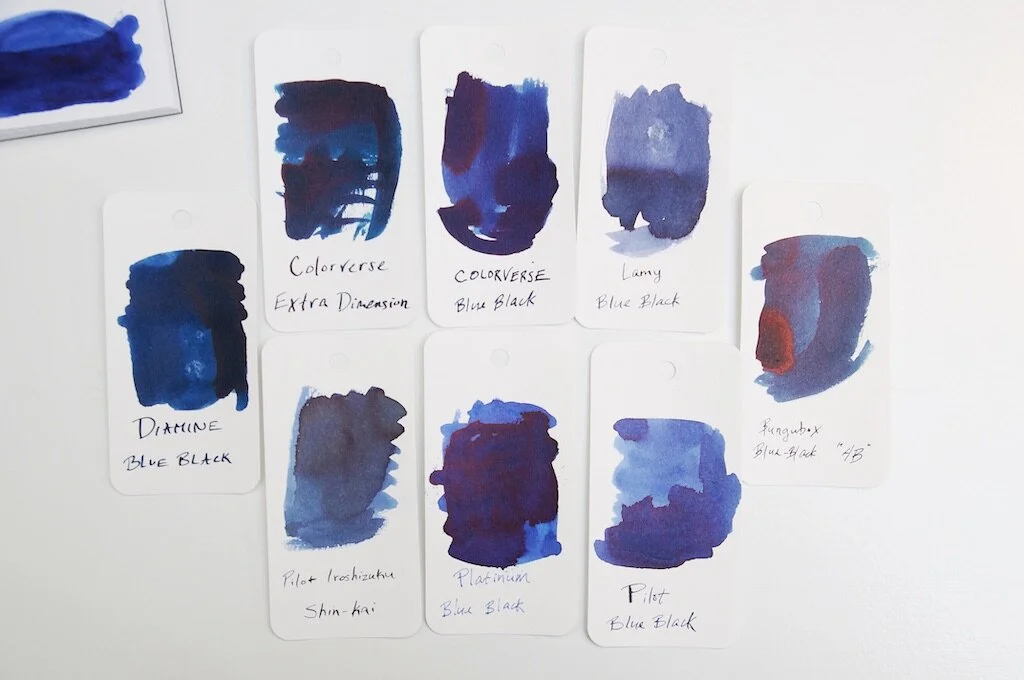 Platinum Blue Black Ink Review — The Pen Addict