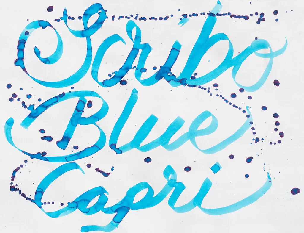 Scribo Blue Capri and Arancio di Sicilia Inks: A Review — The Pen Addict