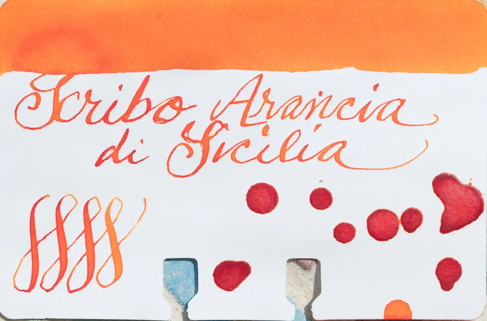Scribo Blue Capri and Arancio di Sicilia Inks: A Review — The Pen Addict