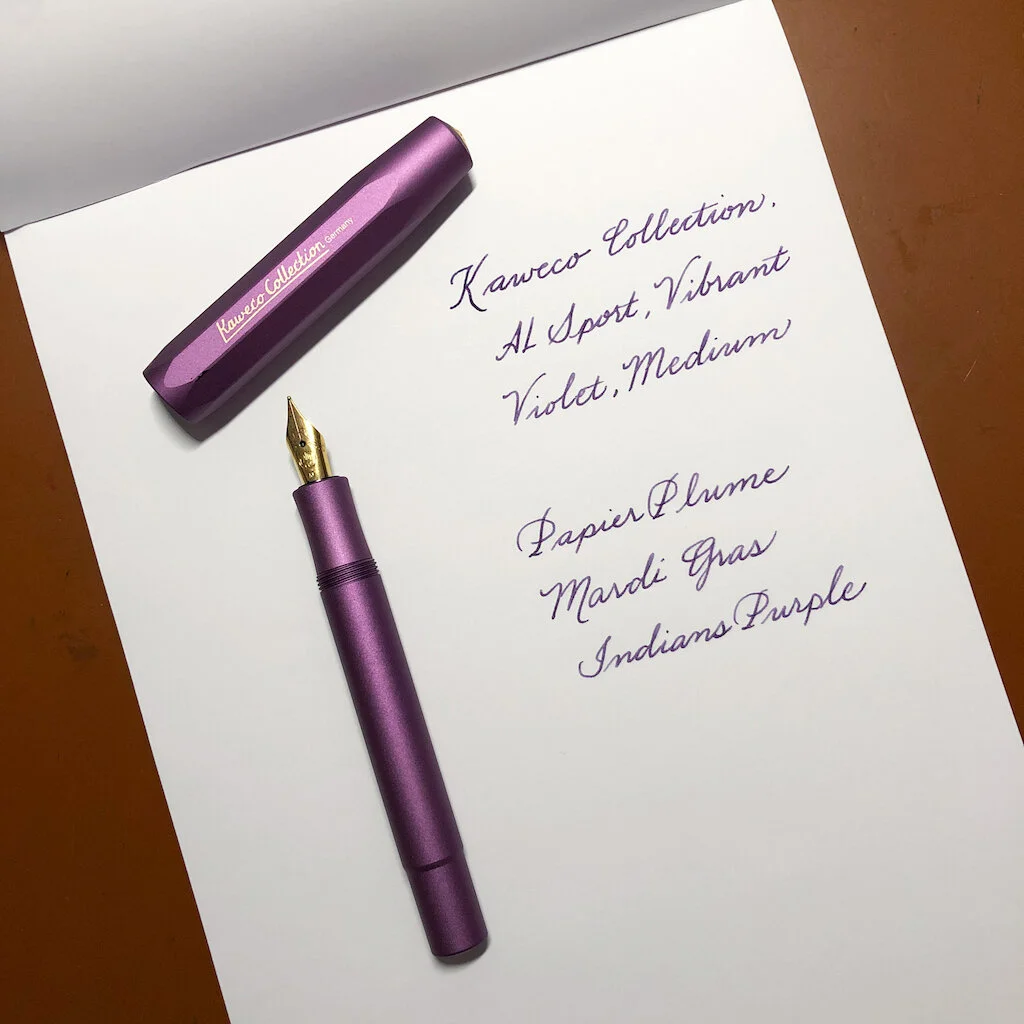 Kaweco AL Sport, Vibrant Violet - A Quick Look — The Pen Addict