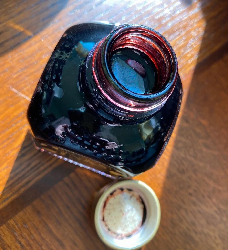 Diamine Writer's Blood Ink Review — The Pen Addict