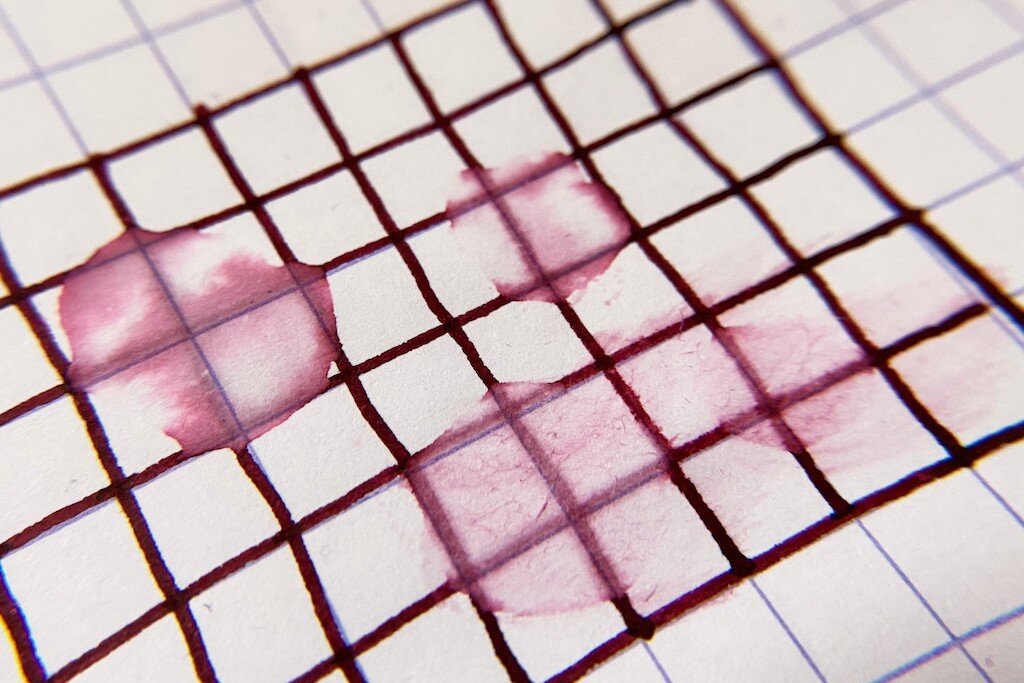 Diamine Writer's Blood Ink Review — The Pen Addict