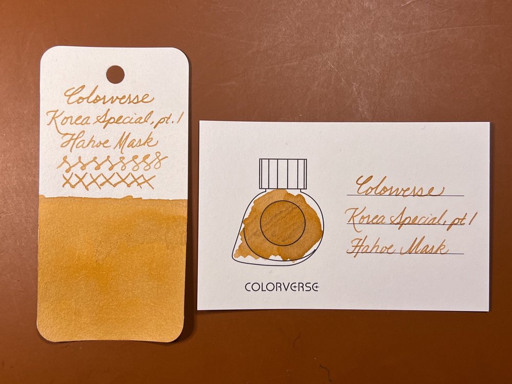 Colorverse Korea Special Ink, Part 1 — The Pen Addict