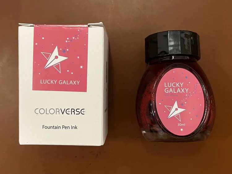 Colorverse Lucky Galaxy Ink Review & Chromatography How-To — The Pen Addict