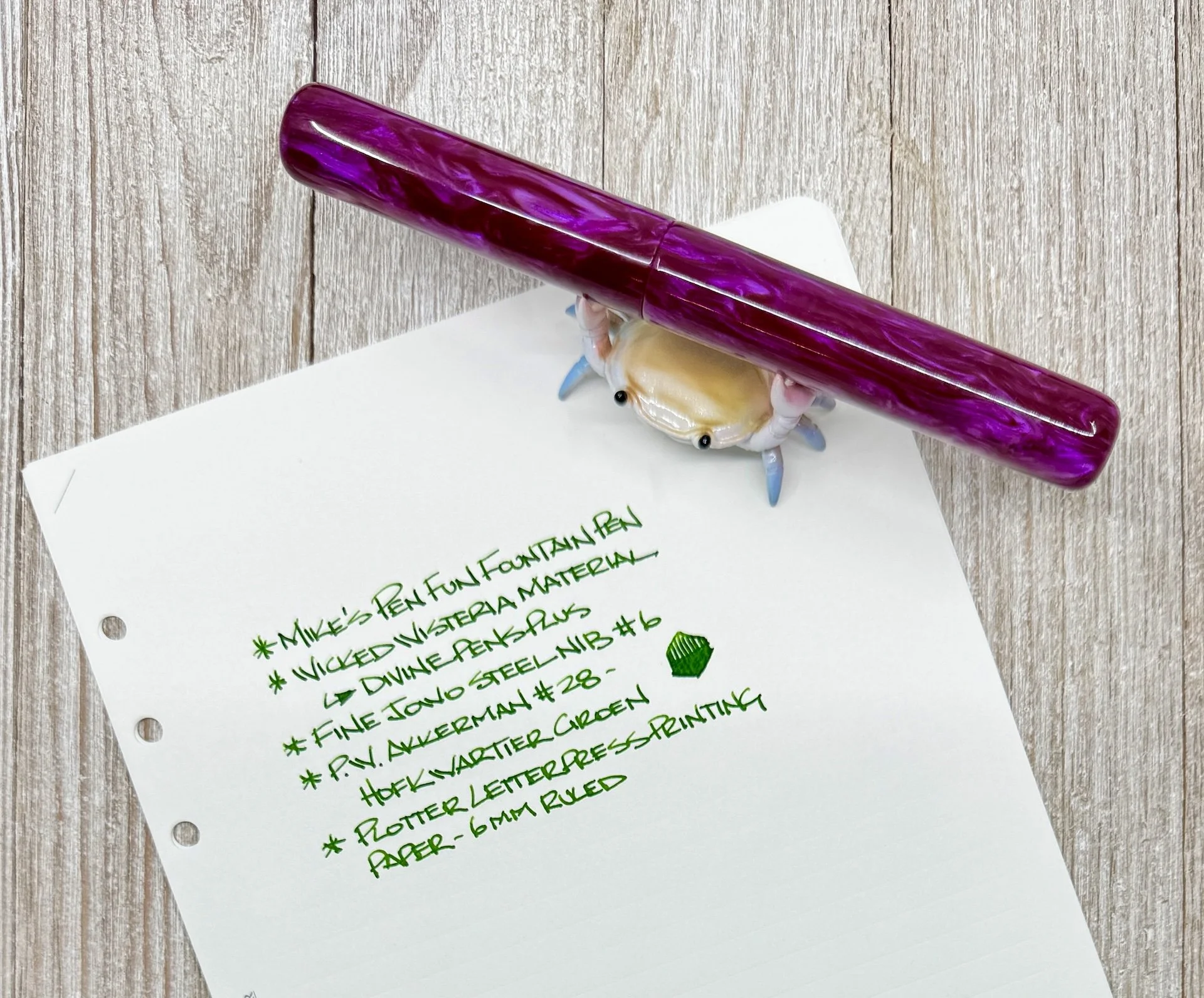 Mike’s Pen Fun Fountain Pen Review — The Pen Addict