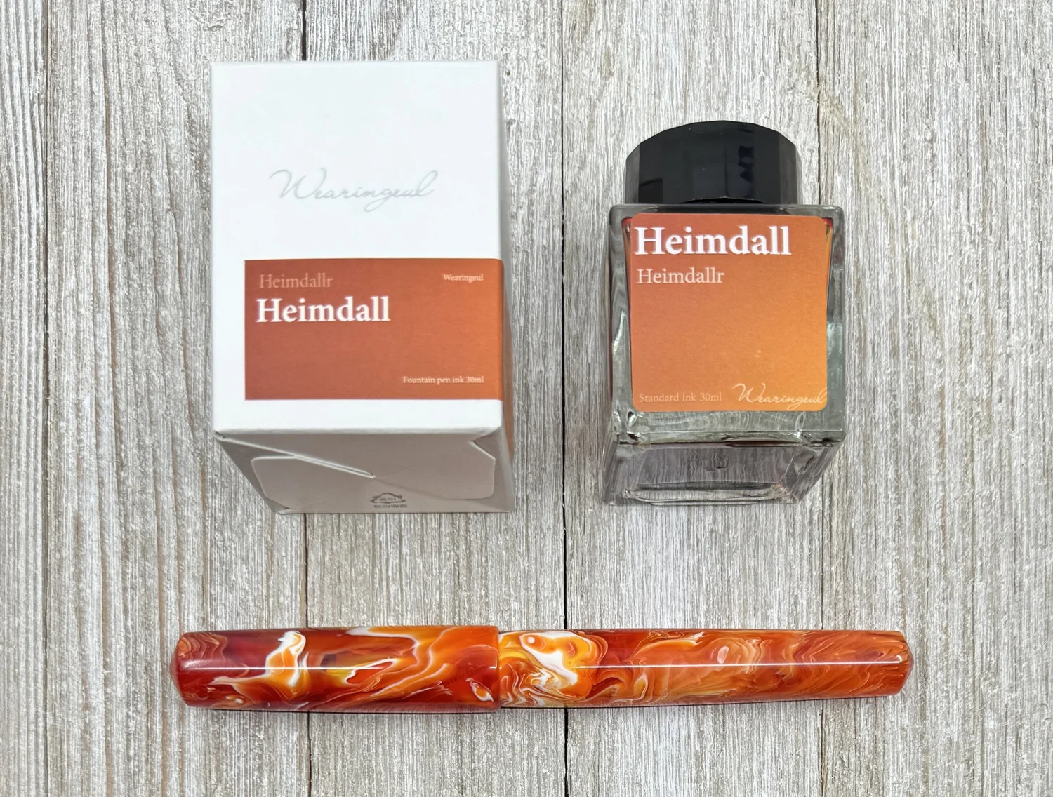 Wearingeul Heimdall Fountain Pen Ink Review — The Pen Addict