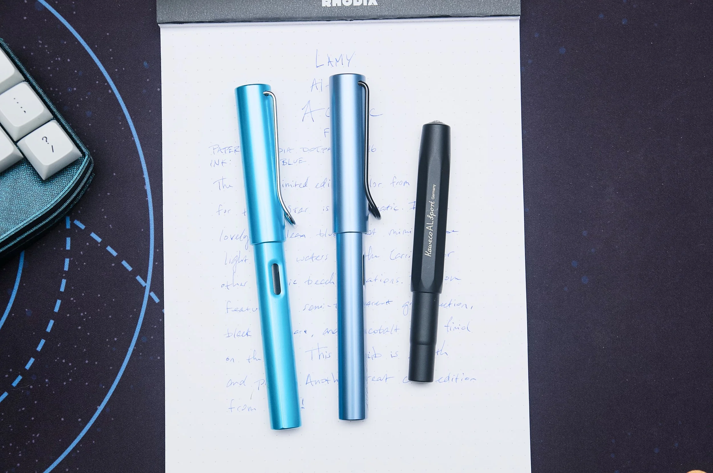 Lamy AL-Star Aquatic Fountain Pen Review — The Pen Addict