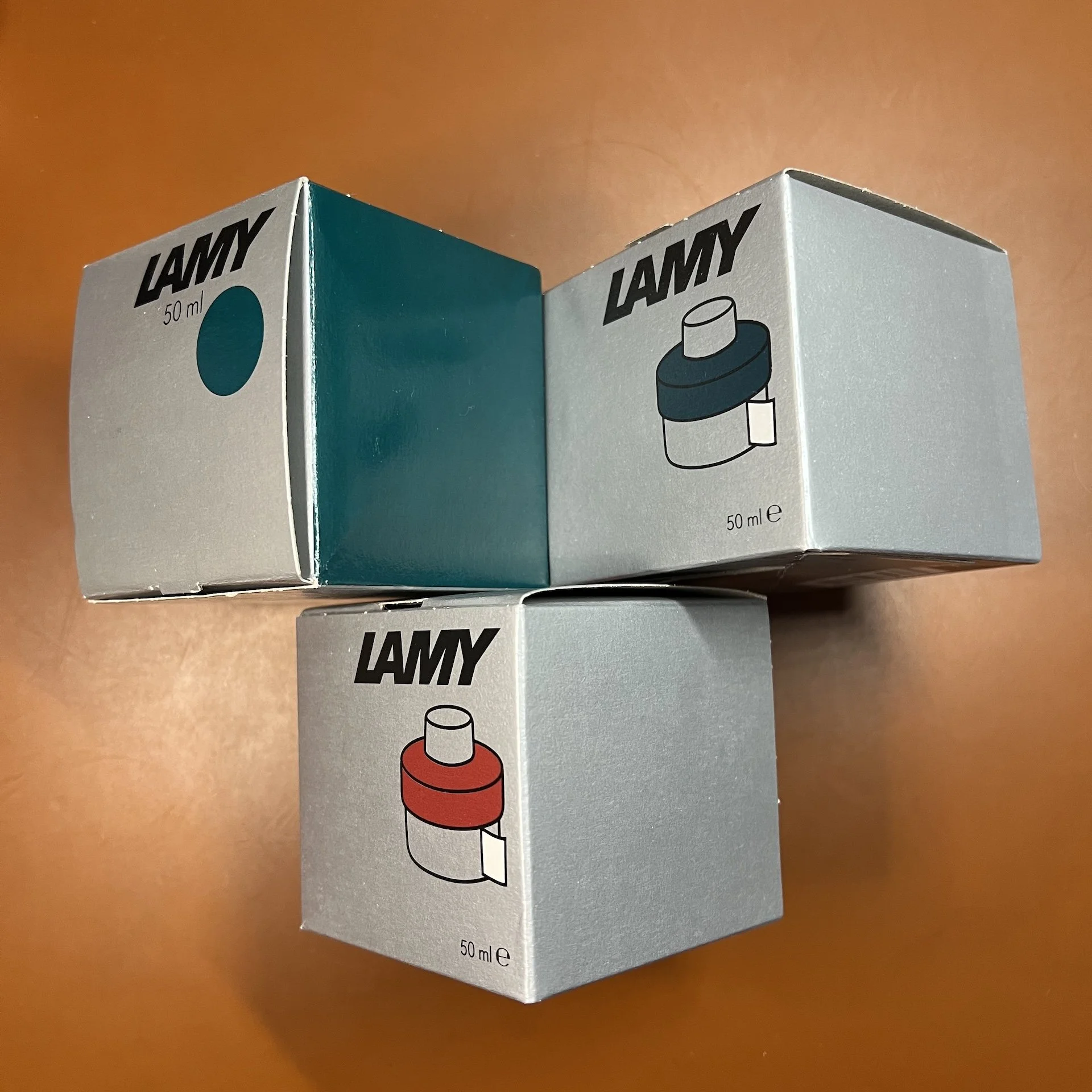 LAMY Petrol 2025 vs the OG 2017, and LAMY Sepia too! — The Pen Addict