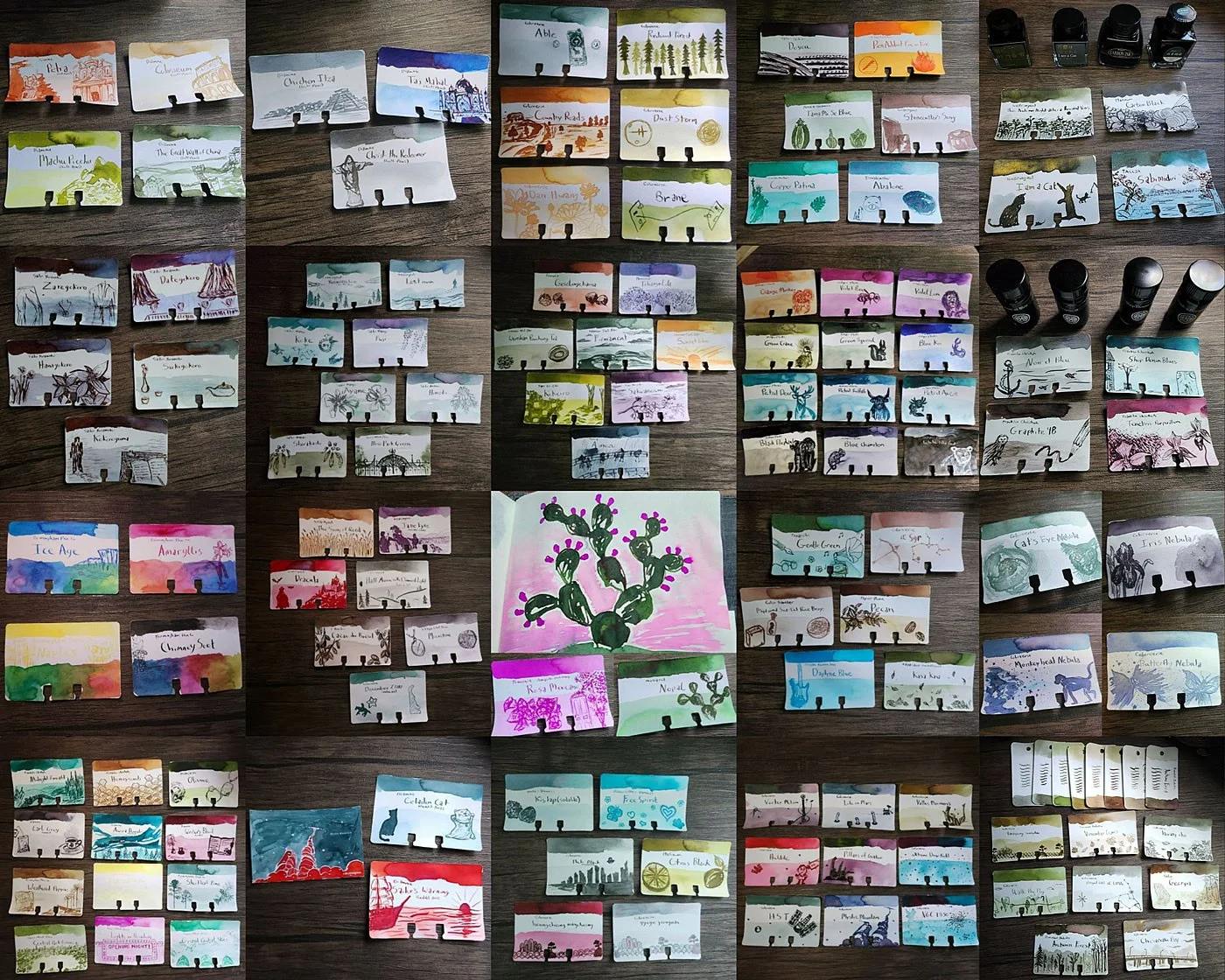 Misfill, 120 Col-o-dex Cards Edition — The Pen Addict