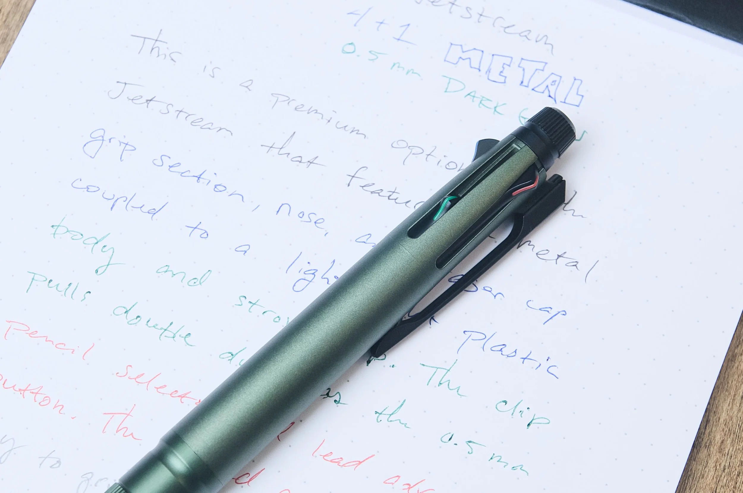 Uni Jetstream 4&1 Metal Multi Pen Review — The Pen Addict