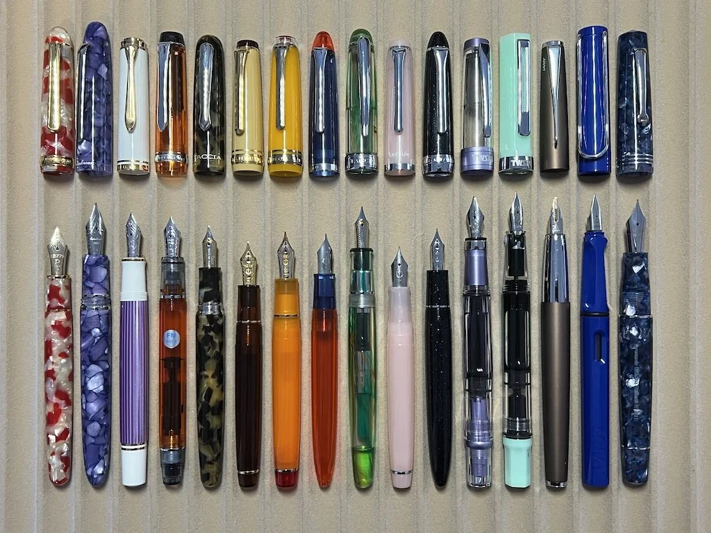 Taccia Spotlight Forest Eye Fountain Pen Review — The Pen Addict