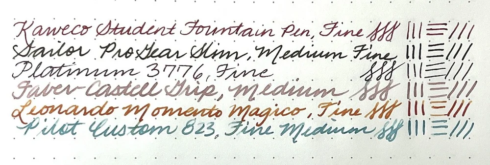 Kaweco Student Fountain Pen - 30’s Blues Review — The Pen Addict