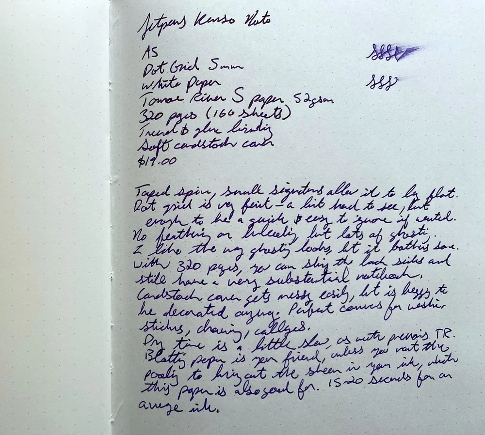 JetPens Kanso Noto A5 Notebook Review — The Pen Addict