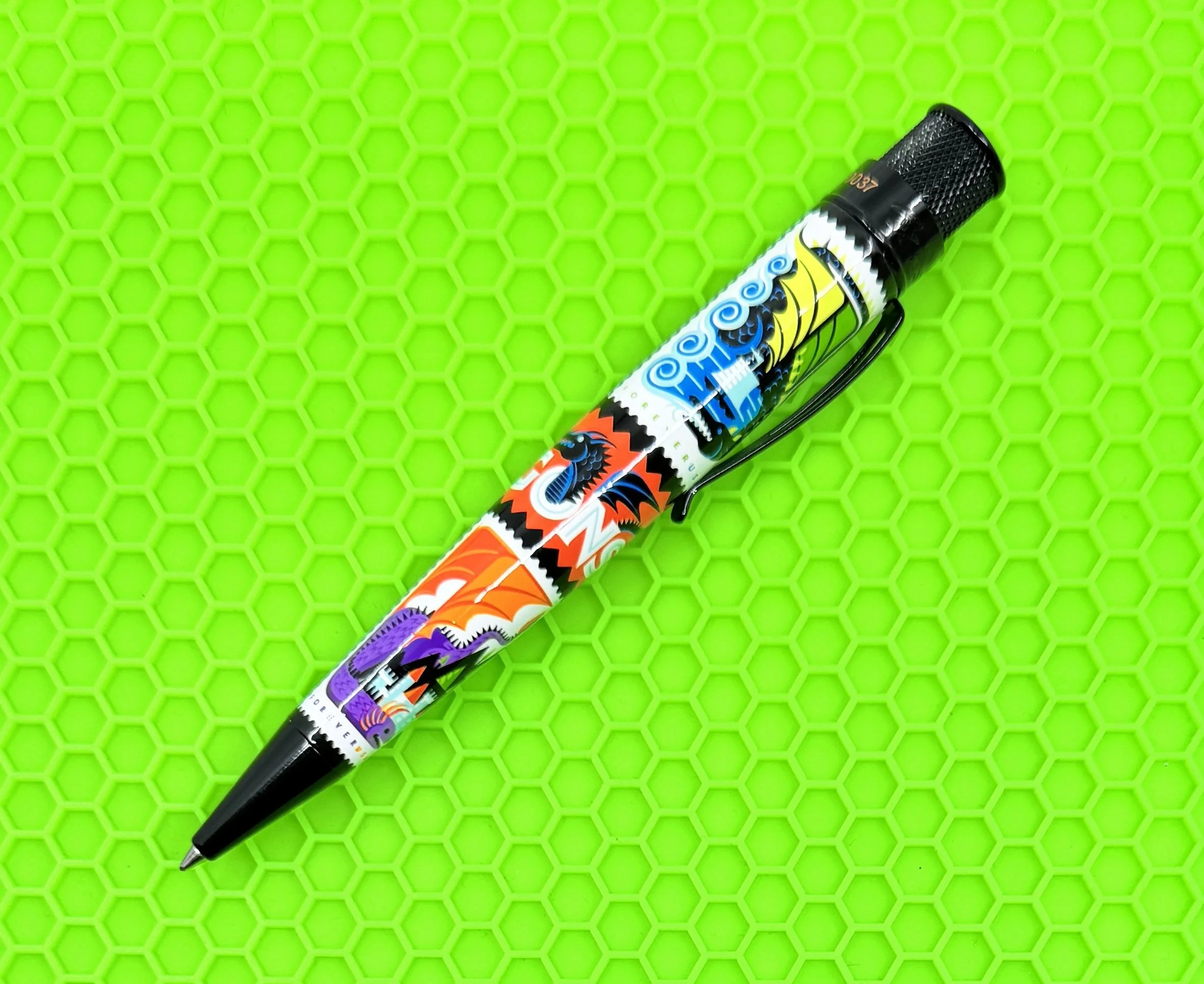 Retro 51 Tornado Big Shot USPS Dragons Stamps Review — The Pen Addict