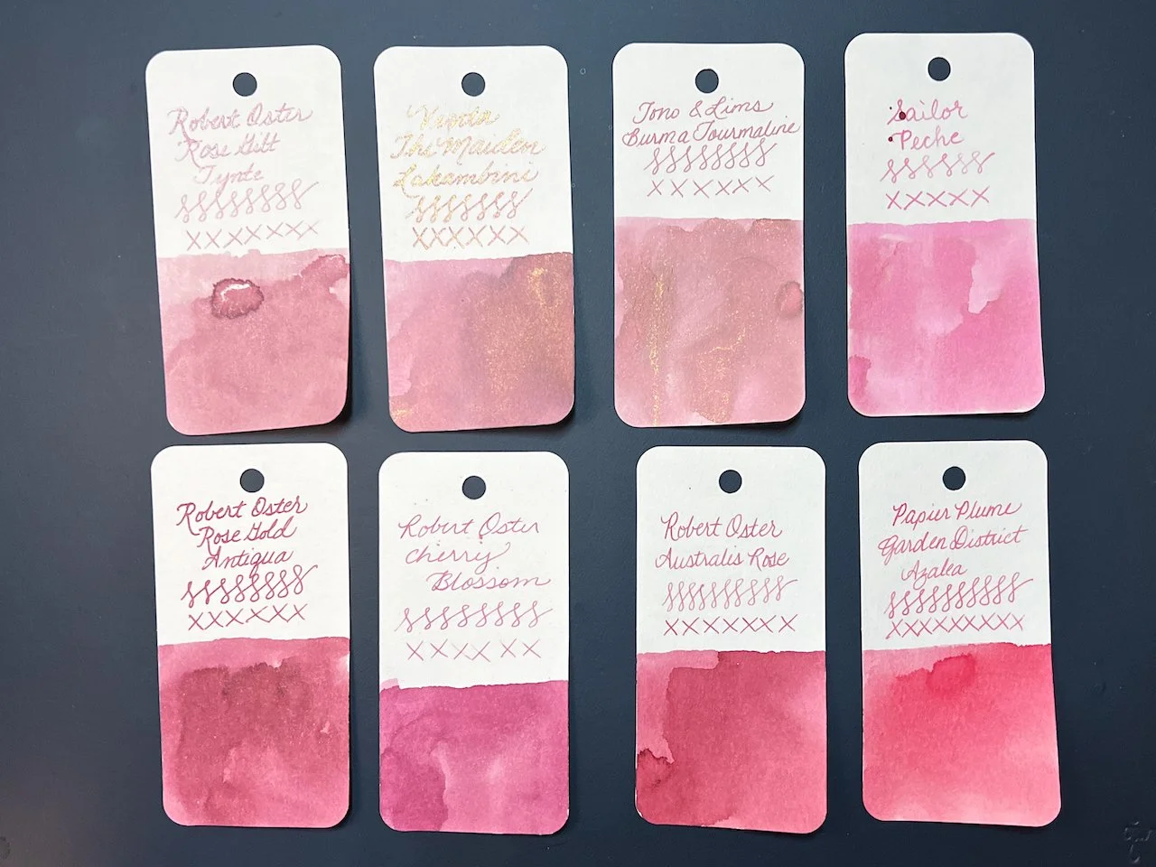 Nahvalur x Galen Leather Rose Gold Demonstrator & Vinta Inks The Maiden ...