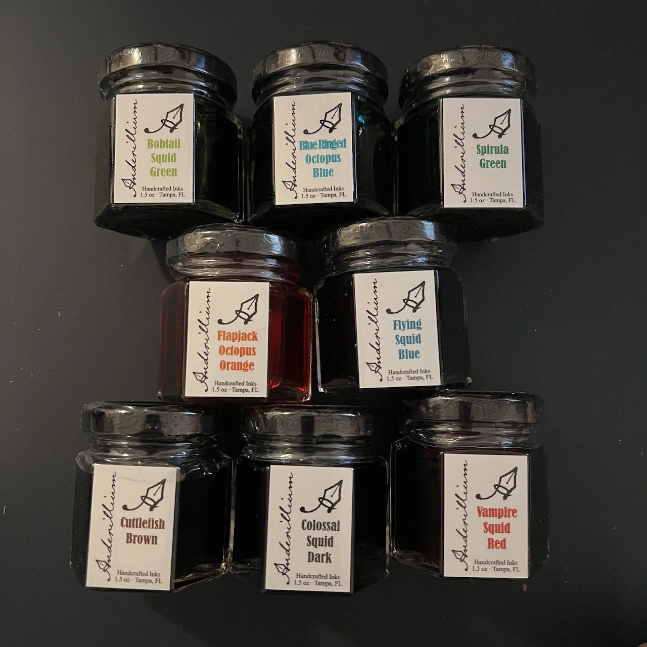 Anderillium Cephalopod Ink Review. Yes, All of Them. — The Pen Addict