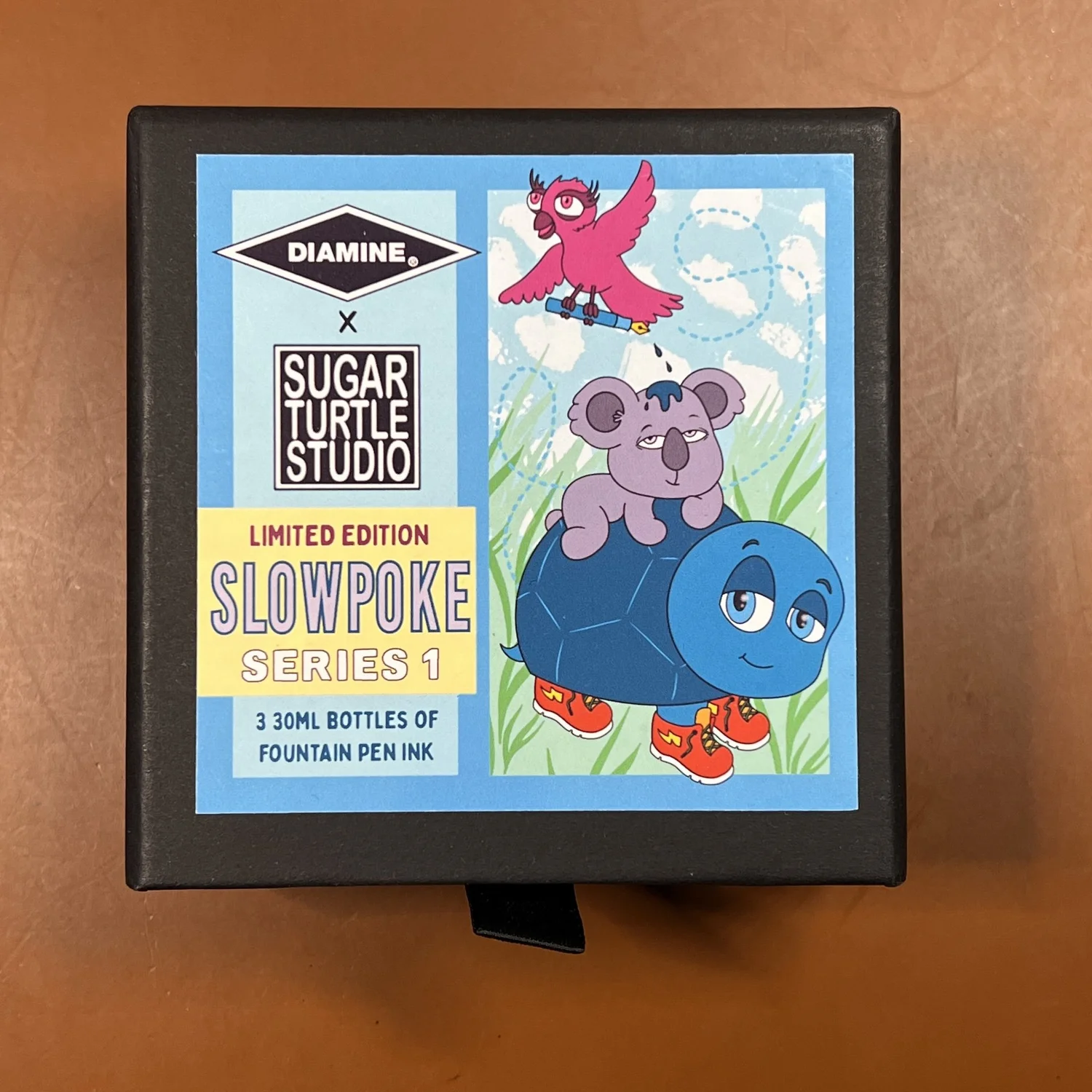 Diamine x Sugar Turtle Studio, Slowpoke Series 1 — The Pen Addict