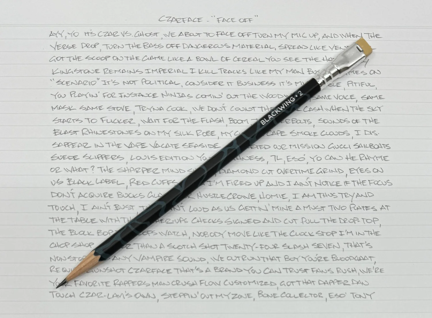 Blackwing 2X Firm Graphite Core Pencil Review — The Pen Addict